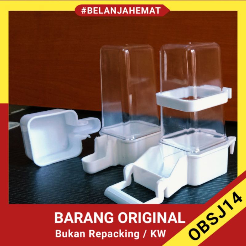 Jual cepuk dispenser maxglo bening 75 ml cepuk tabung tempat pakan atau ...