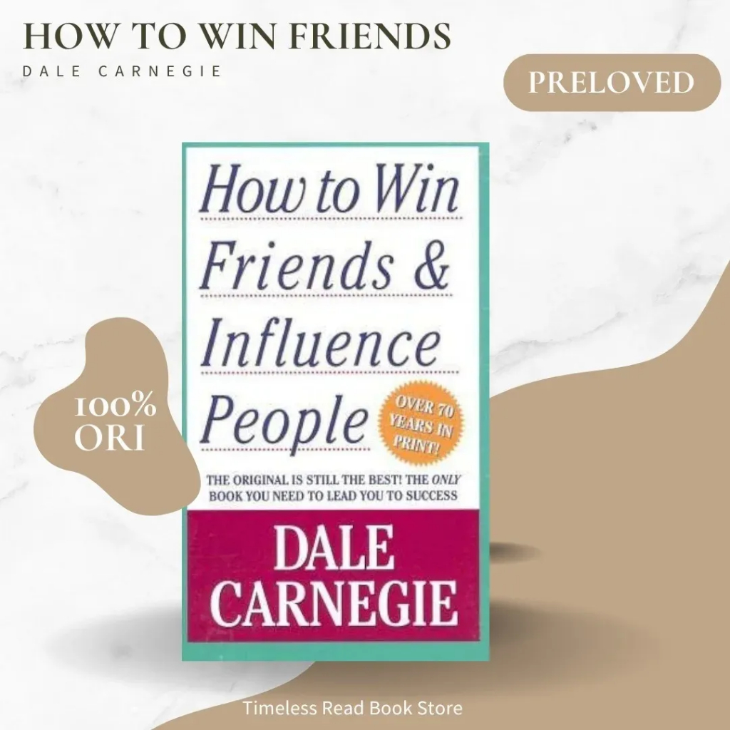 Jual Jual Buku How To Win Friends and Influence People Pocket Version Bahasa Inggris Preloved ...