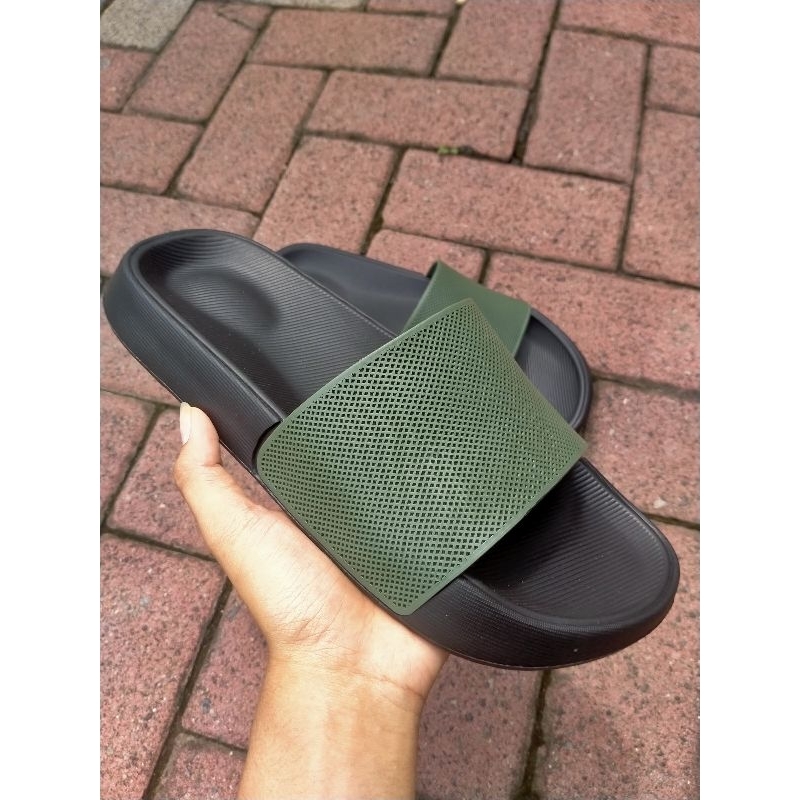 Jual Sandal Slop Slip On Premium Sandal Slide Pria Wanita Premium ...
