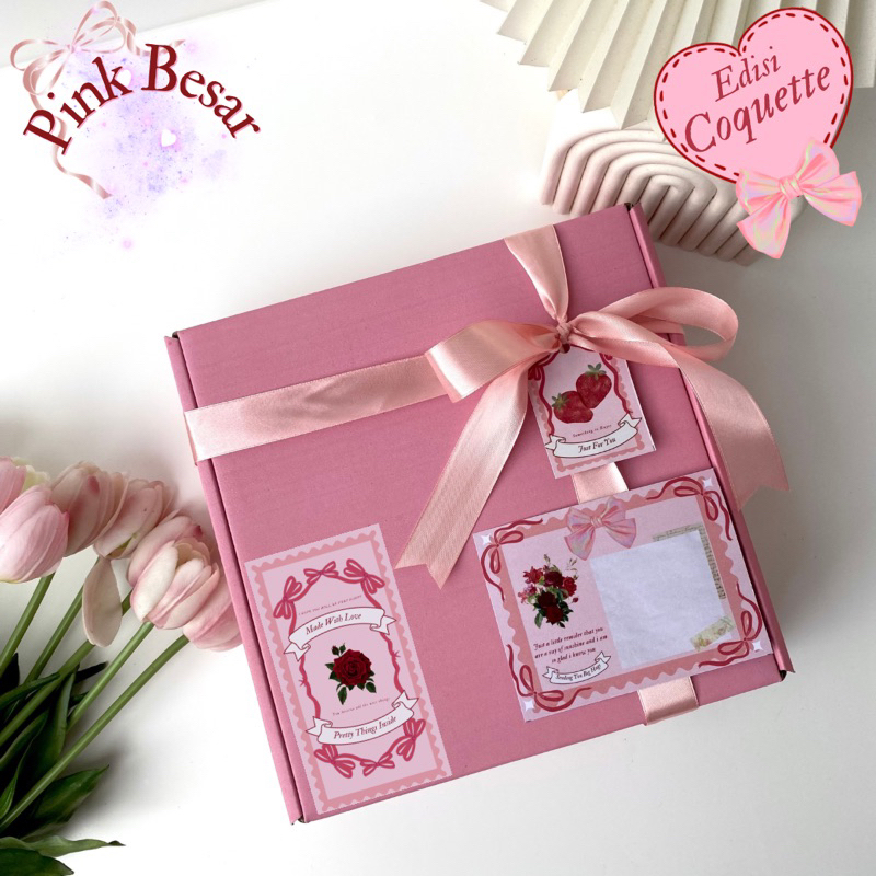 Jual Box Hampers Gift Box Kotak Kado Ulang Tahun Set Box Aesthetic ...
