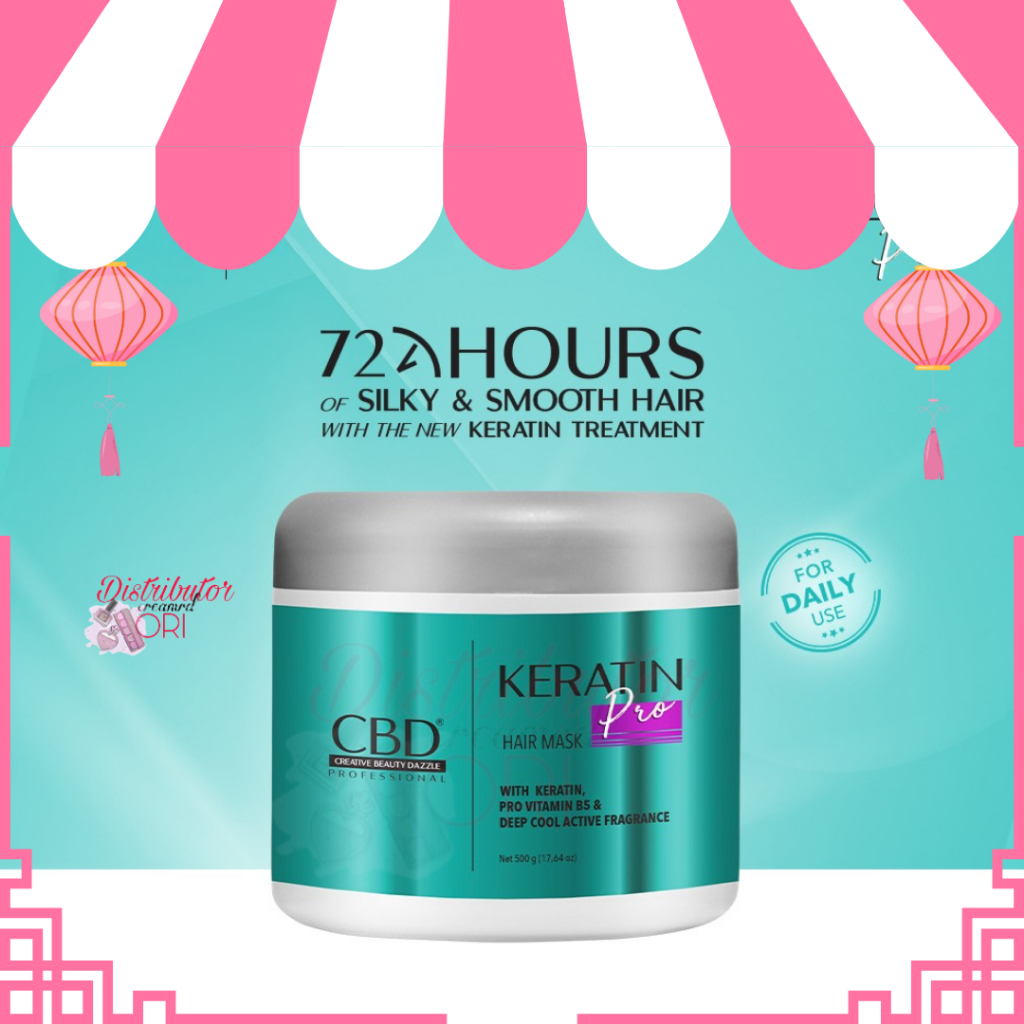 Jual CBD Professional Keratin Pro Daily Use Hair Mask (Masker Rambut ...