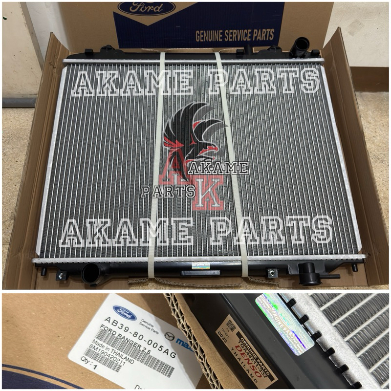 Jual RADIATOR ASSY FORD RANGER / FORD EVEREST MANUAL 2.5cc / 2.9cc MERK ...