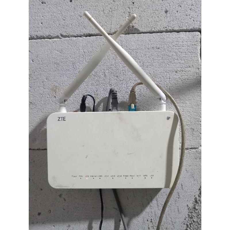 Jual MODEM ROUTER ZTE F609 V3 GPON ONT BEKAS MURAH | Shopee Indonesia
