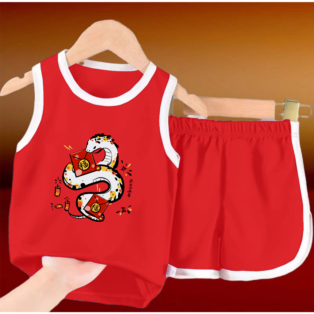 Jual Lexander fashion setelan singlet anak tahun baru imlek sincia CNY ...