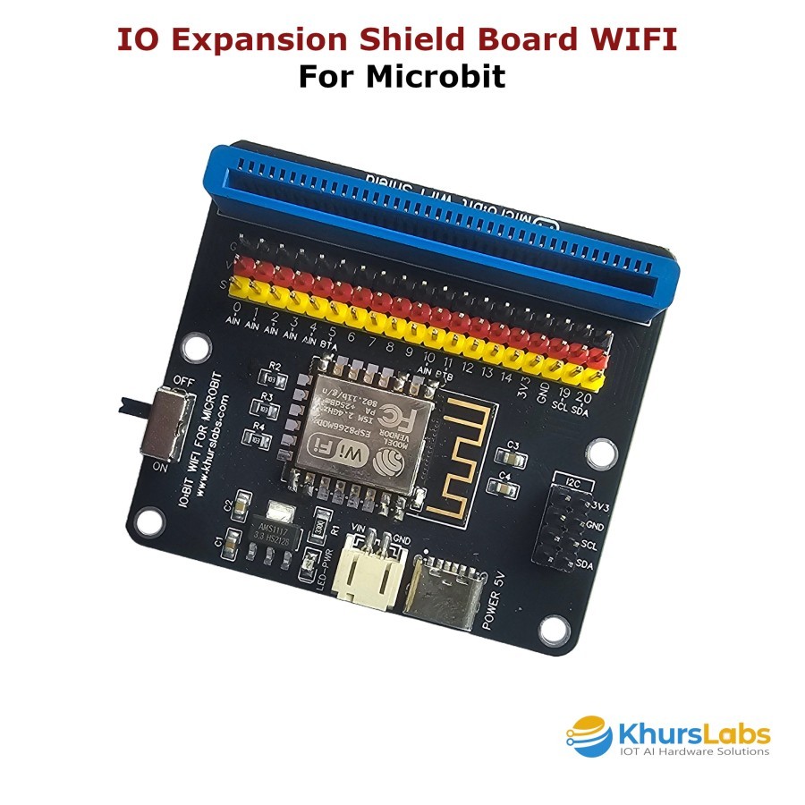 Jual Micro:Bit IOT Expansion Shield Wifi Extenteder Board For Microbit ...