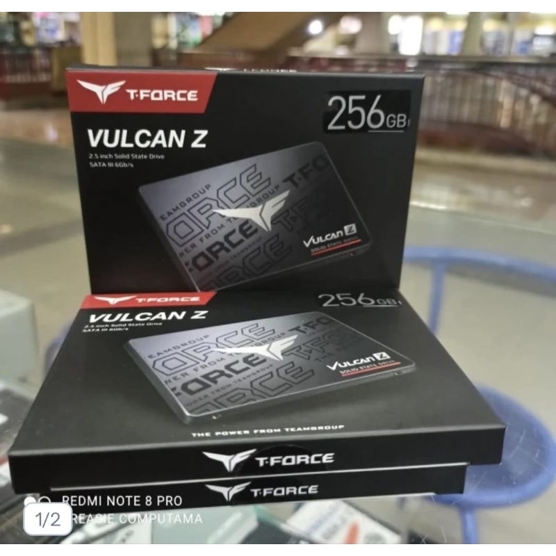 Jual SSD TFORCE TEAM VULCAN Z 256GB SATAIII | Shopee Indonesia