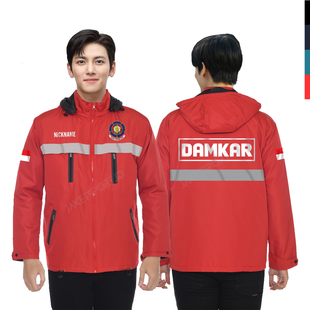 Jual Jaket Pria Damkar Climber Scotlight Costem Terbaru Tebal Lapangan ...