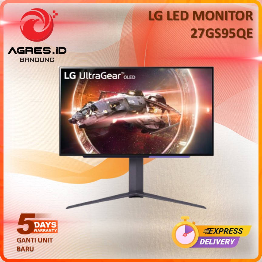 Jual LG LED GAMING MONITOR 27GS60F-B 27" ULTRAGEAR IPS FHD 1080P 1MS ...