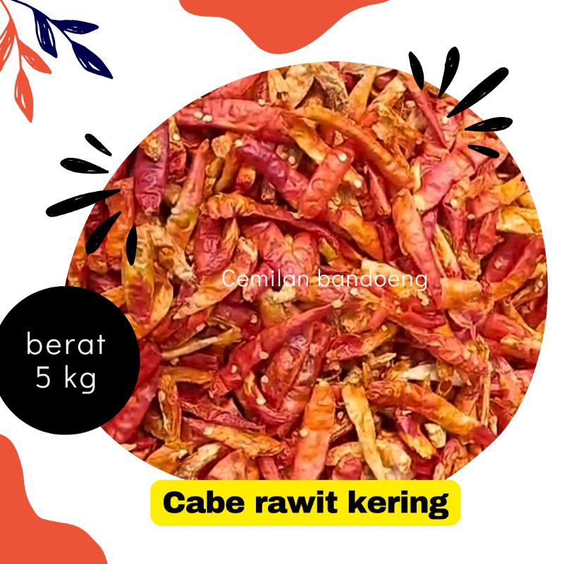 Jual CABE RAWIT KERING LOKAL 1 BALL = 5KG | Shopee Indonesia