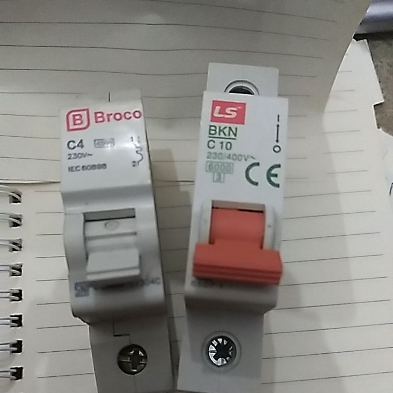 Jual MCB 1PHASE MEREK LS BKN DAN BROCO | Shopee Indonesia
