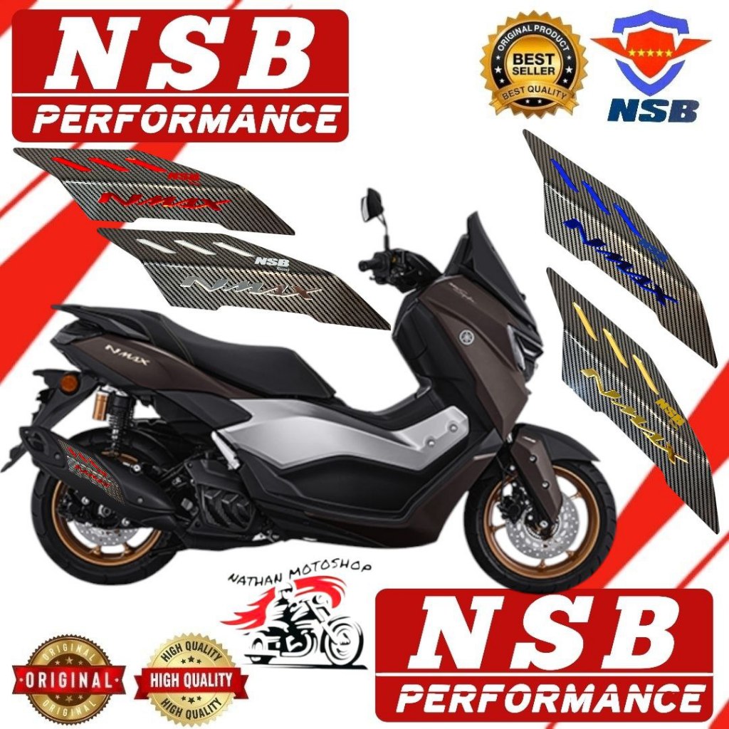 Jual GARNISH NMAX TURBO GARNISH KNALPOT YAMAHA NMAX TURBO AKRILIK MOTIF ...