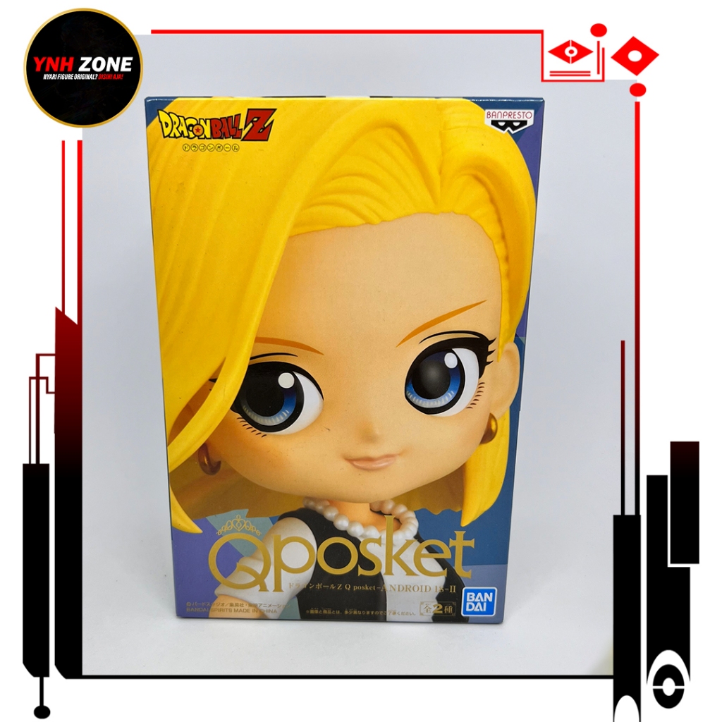 Jual DRAGON BALL Z - JU-HACHI GOU ANDROID 18 Q POSKET "VER. B" (BANDAI ...