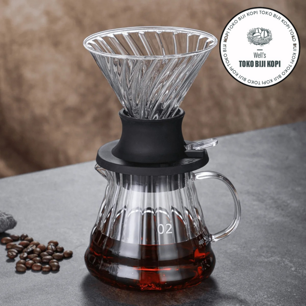 Jual Januel Filter Penyaring Kopi V60 Cone Coffee Immersion Dripper ...