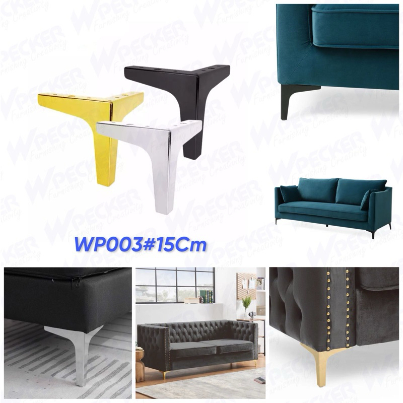 Jual Kaki Siku Emas Sofa 15cm Kaki Sofa Gold 15cm | Shopee Indonesia