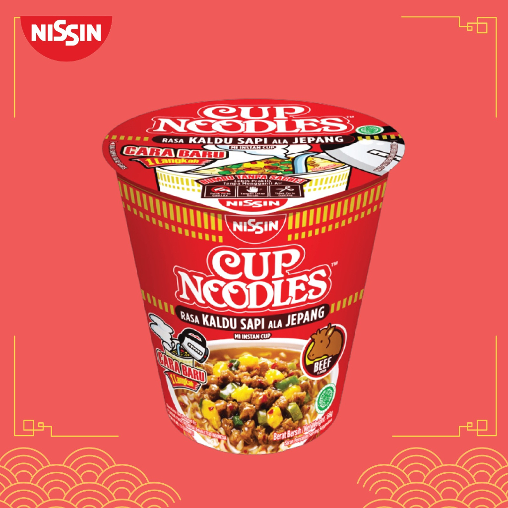 Jual Nissin Cup Noodles Rasa Kaldu Sapi Ala Jepang 66 gr | Shopee Indonesia