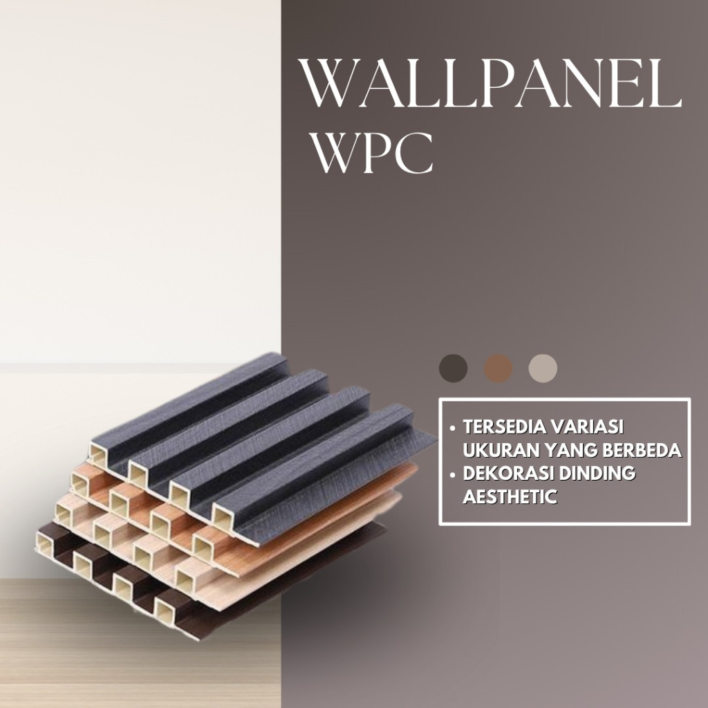 Jual WallPanel WPC Motif Orange Solid Hiasan Dinding Wall panel - Wood ...