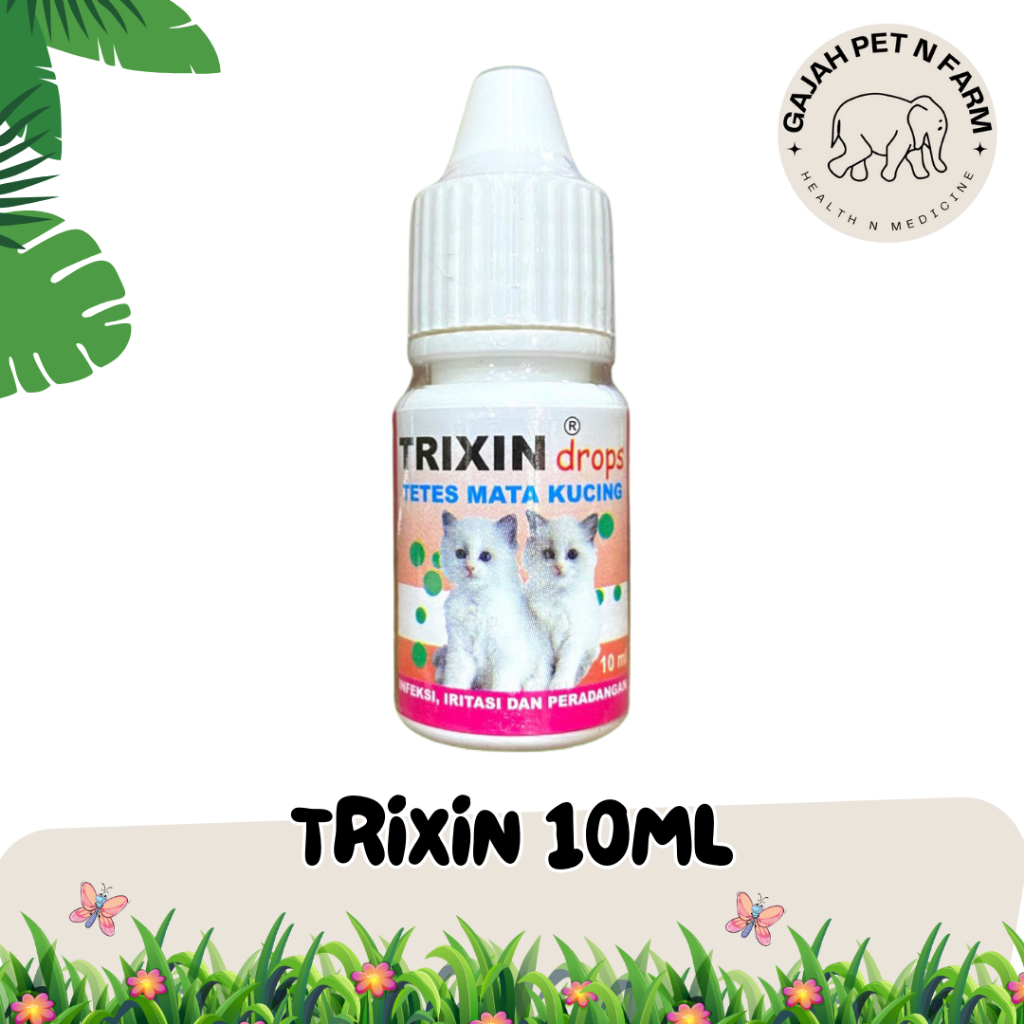 Jual Trixin 10 ml - Obat Tetes Mata Kucing Anjing - Obat untuk Sakit ...