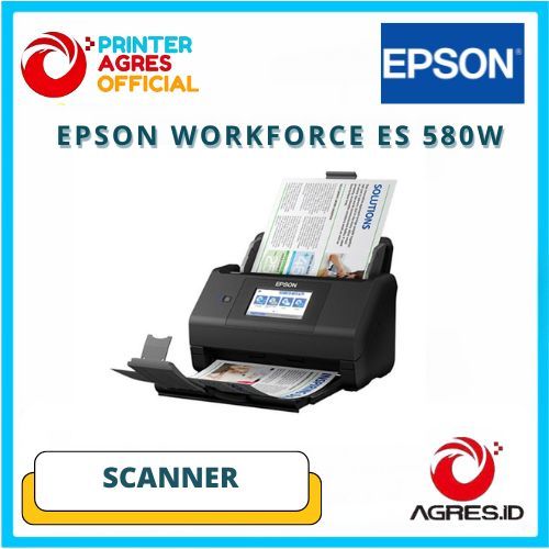 Jual EPSON WORKFORCE ES 580W WorkForce A4 Duplex Sheet-fed Document ...