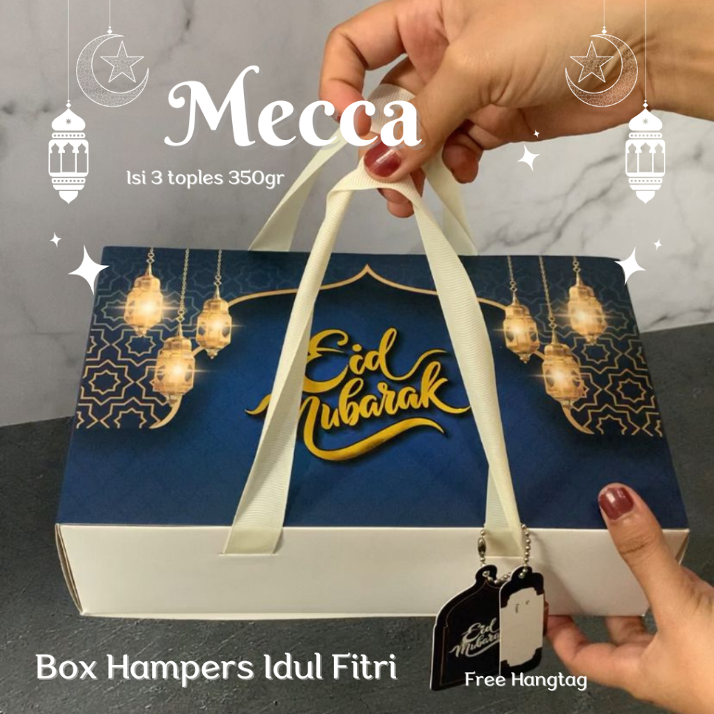 Jual [READY STOCK] Mecca Box Persegi Hampers Idul Fitri Tali Jinjing ...