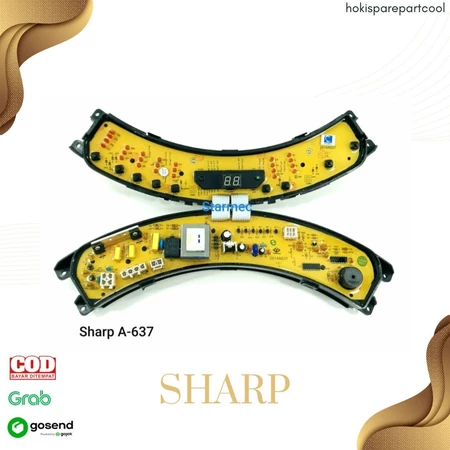 Jual MODUL PCB MESIN CUCI SHARP ES-N75FY ES-N75KY ES-N85KY A637 | Shopee Indonesia