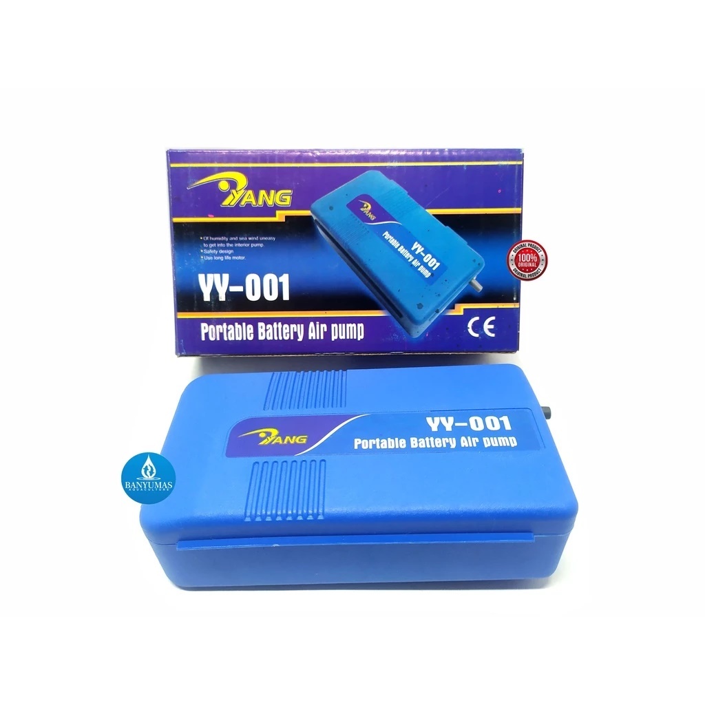 Jual YANG YY01 Mesin Aerator Baterai Air Pump Pompa Udara Angin Ikan Hias Aquarium | Shopee ...