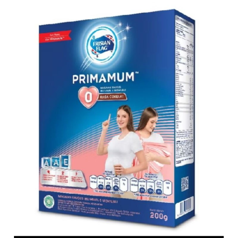 Jual Frisian Flag Primamum Mama Chocolate 200gr-Susu Ibu Hamil dan ...