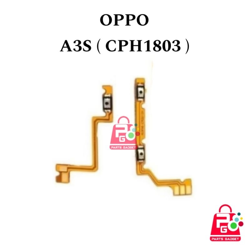 Jual Flexible On Off Volume Oppo A3S CPH1803 Flexi Tombol Power | Shopee Indonesia