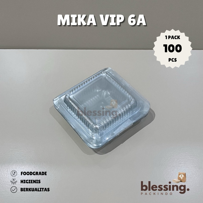 Jual Mika VIP 6A / Mika Kue Bening Transparan / Mika Jajan Pasar / Mika ...