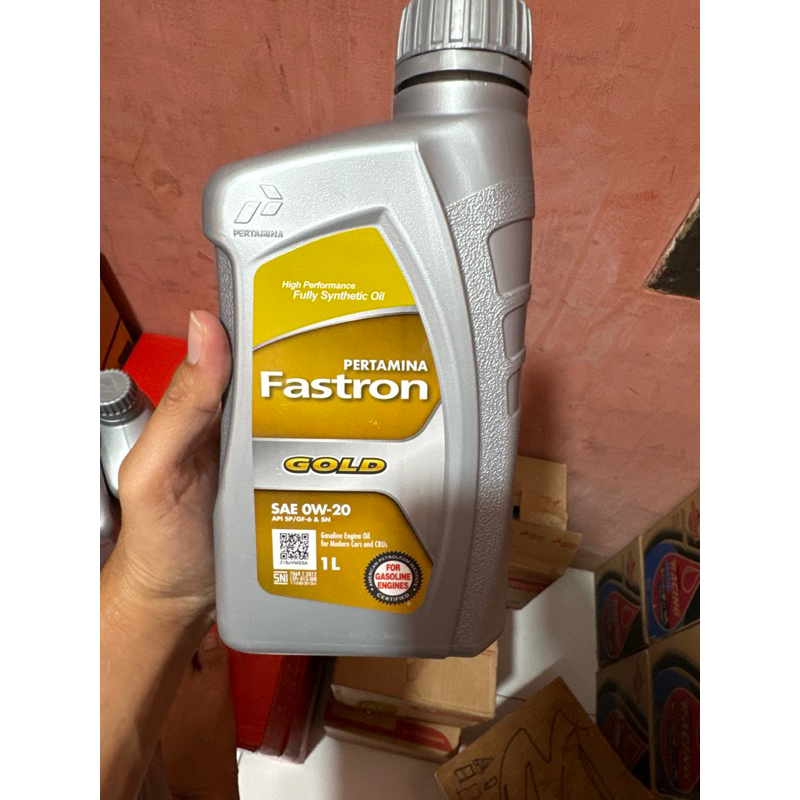 Jual Oli Pertamina Fastron Gold 0w/20 1Liter. Original Dijamin | Shopee ...