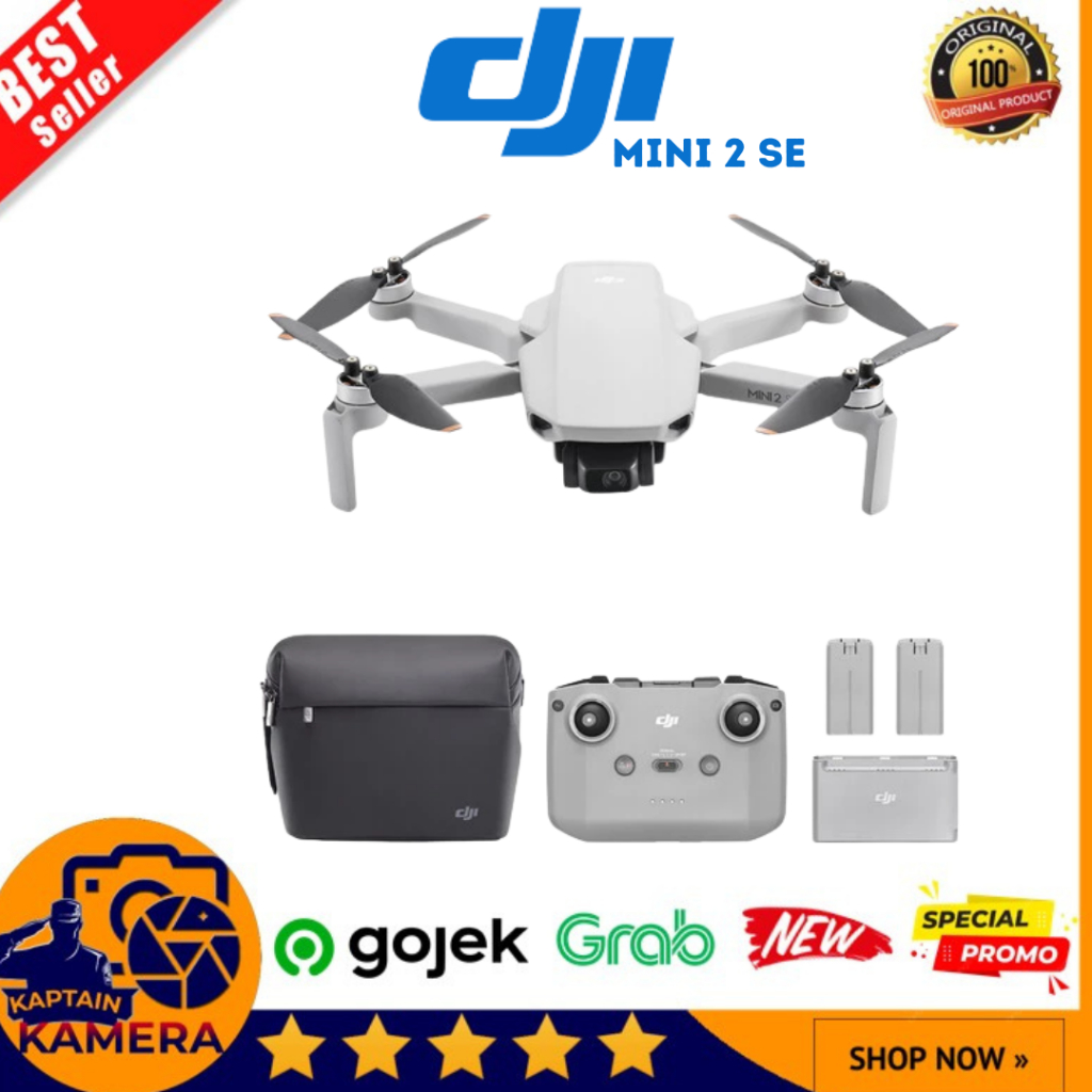 Jual DJI Mini 2 SE Fly More Combo Drone / Basic Edition | Shopee Indonesia