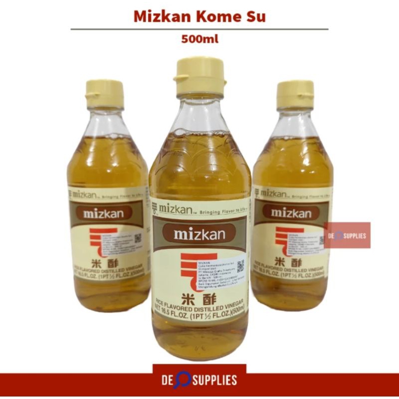 Jual Mizkan Kome Su 500ml - Cuka Fermentasi Rice Flavored Distilled Vinegar Cuka Sushi Vinegar ...