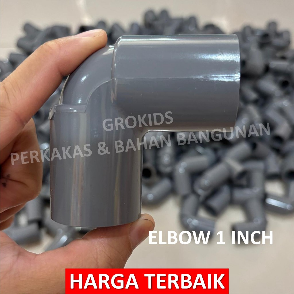 Jual Rucika Elbow / Knee 1" inch PVC | Sambungan Pipa 1 inch Rucika | Shopee Indonesia