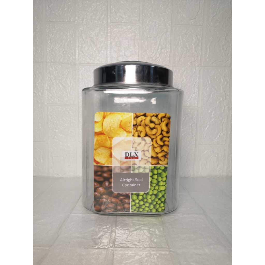 Jual TOPLES KACA B DLX KAFE A SEAL 6 LITER /TOPLES KACA DENGAN TUTUP ...