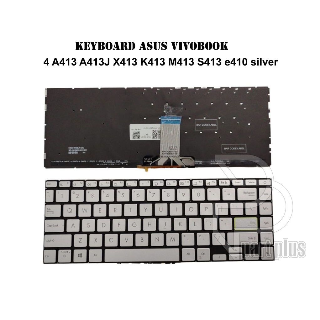 Jual Keyboard Laptop Asus VivoBook E410 E410K E410KA E410M E410MA k413 ...