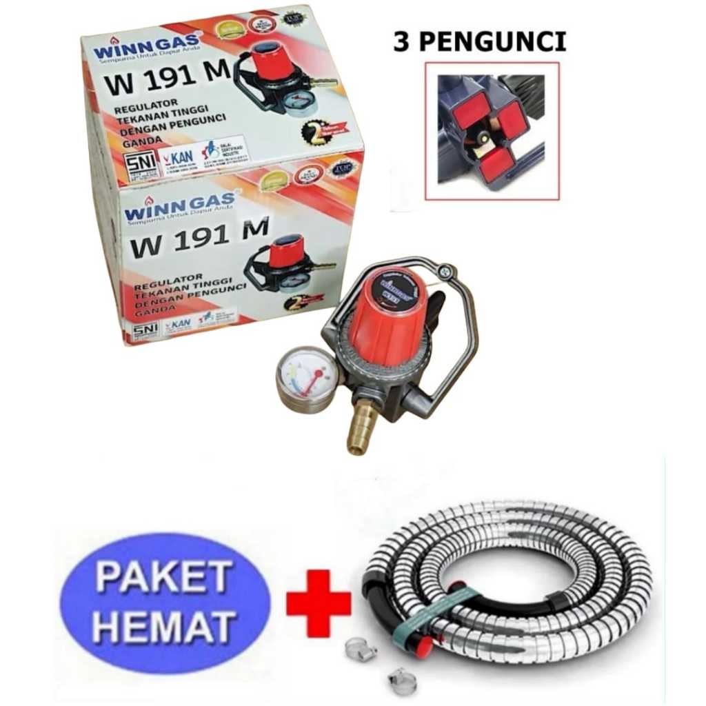 Jual Winn Gas . 181 / 191 Meter , Win Gas . Regulator LPG , Tekanan ...