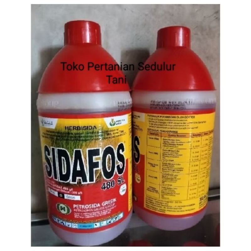 Jual SIDAFOS 1Liter/obat Rumput Herbisida | Shopee Indonesia
