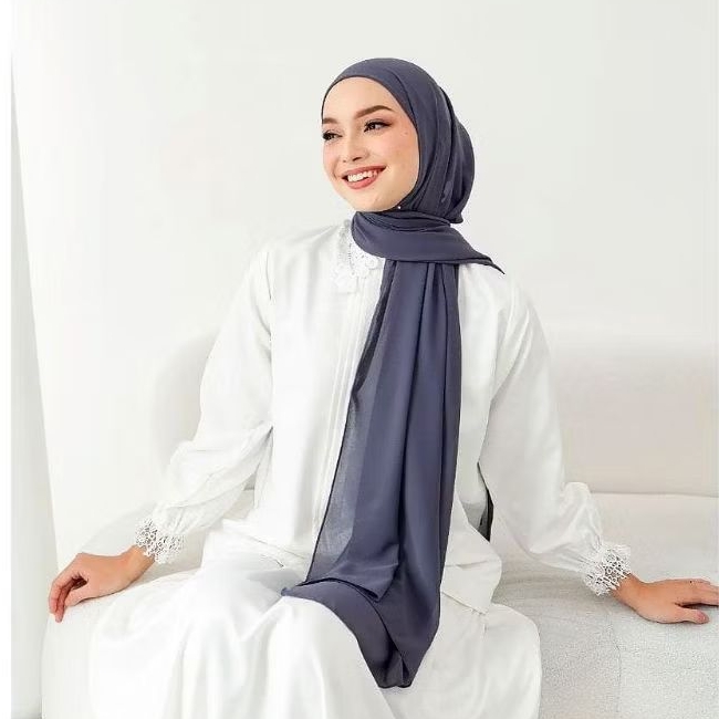 Jual Pashmina Inner Cerutty Babydoll Premium - Pashmina Instan Cerutty Shawl | Shopee Indonesia