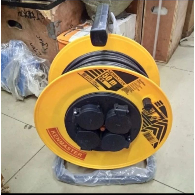Jual kabel roll 50 meter ukuran 3 x 1,5mm kabel gulung 50 meter kenmaster | Shopee Indonesia