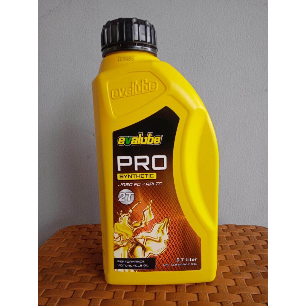 Jual Oli samping Motor 2T EVALUBE 2T PRO 0.7L Kuning | Shopee Indonesia