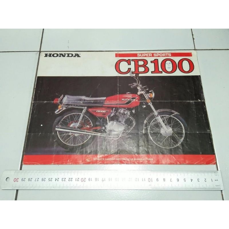 Jual Iklan motor antik honda cb100 seri terakhir cb bagong lengkap ...