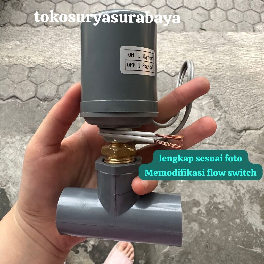 Jual pressure switch modifikasi Pompa Booster Wasser modifikasi tabung ...