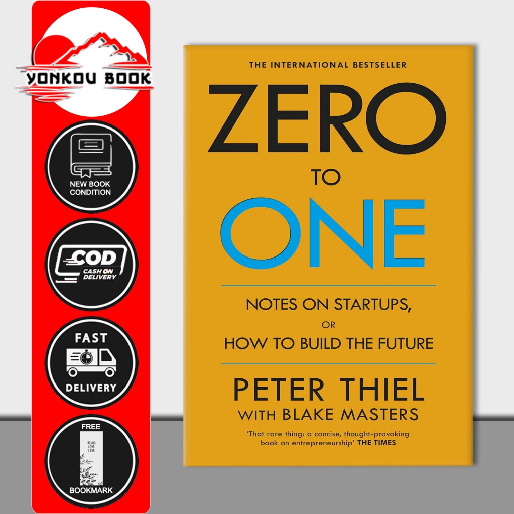 Jual Zero to One: Notes on Startups, or How to Build the Future by ...