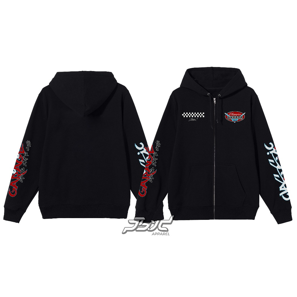Jual JAKET SWEATER HOODIE PRIA Nascar Racing Zipper HELL TWO WHEELS ...