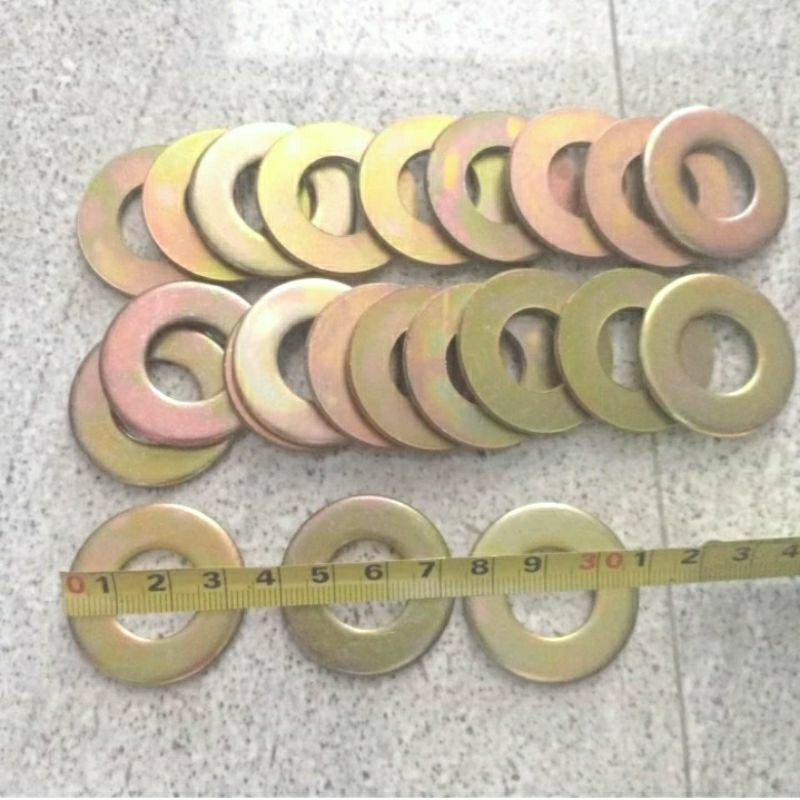 Jual Ring plat / washer m16×2,5mm Kuning/hitam/putih | Shopee Indonesia