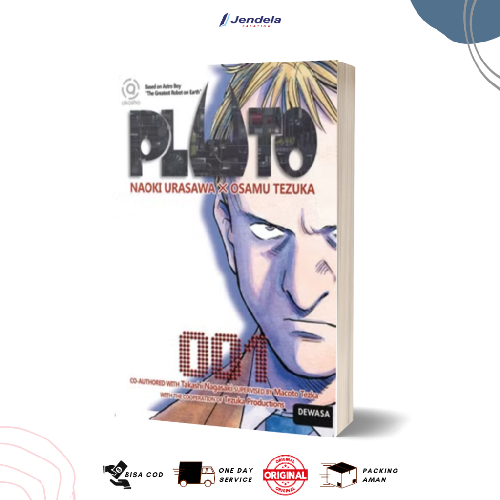 Jual Seri Komik Akasha : Pluto 01 by Osamu Tezuka | Shopee Indonesia
