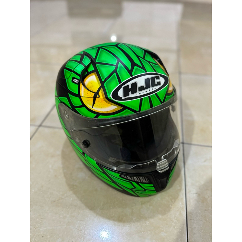 Jual HJC GREEN MAMBA | Shopee Indonesia