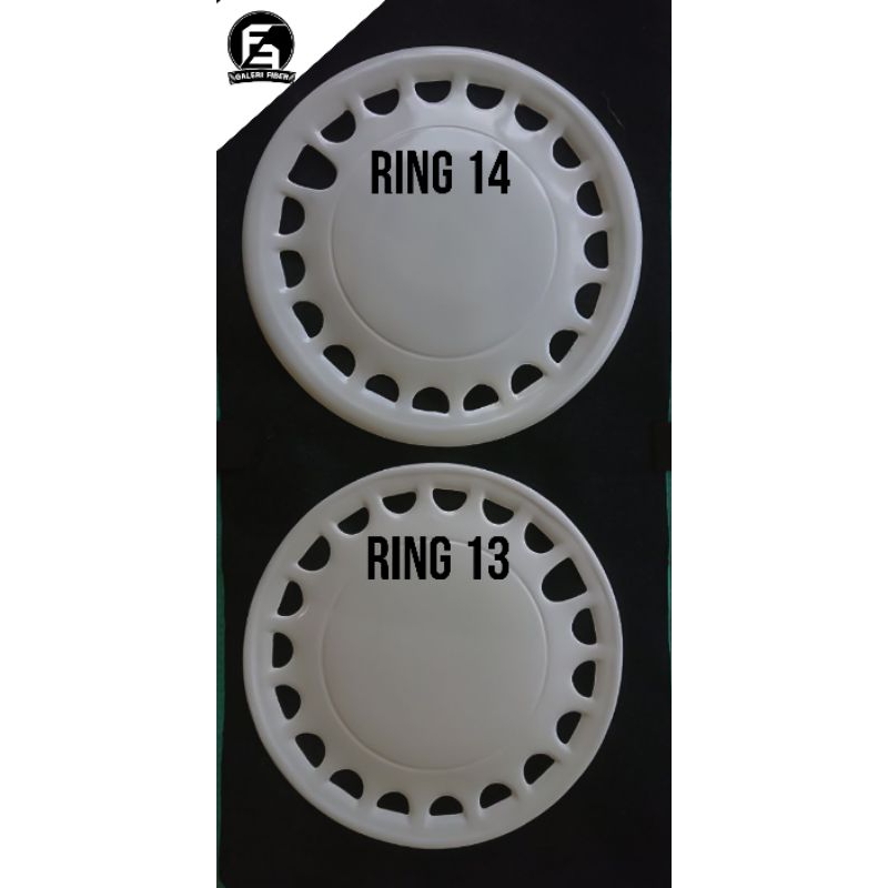 Jual wheeldop wildop velg mobil Ring 14 dan Ring 13 satu set putih ...