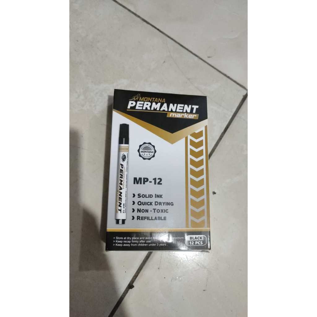 Jual Spidol Permanent warna Hitam, Spidol Joyko. permanent marker ...