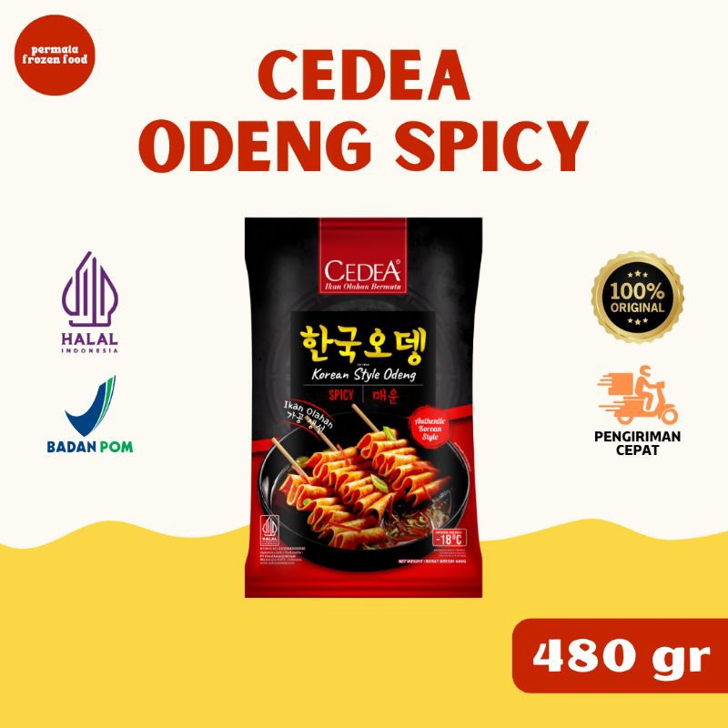 Jual CEDEA Korean Style Odeng Spicy 480 gr | Shopee Indonesia