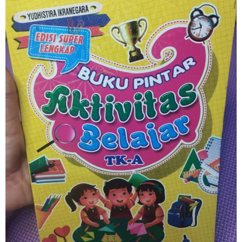 Jual Buku Pintar Aktivitas Belajar Activity Book Anak TK A | Shopee ...